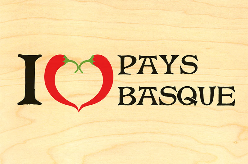 carte postale feria basque